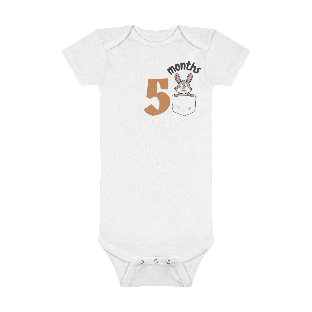 Celebrate monthly milestones in style with our organic Onesie perfect ...